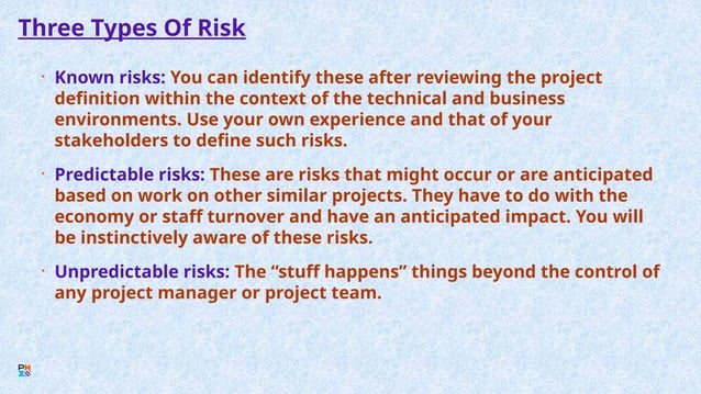 Project Management Risks and Constraints | PPTX