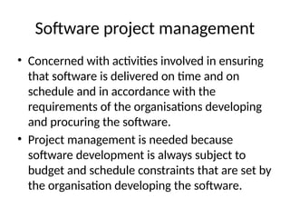 Project management Scheduling software engineering.pptx