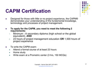 Project management seminar pmbok5 v17 aug2013 | PDF