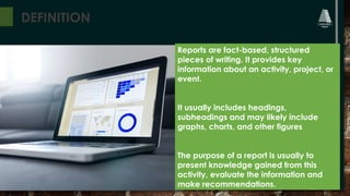 PROJECT MANAGEMENT SKILLS .WHY IS REPORTING IMPORTANT | PPTX