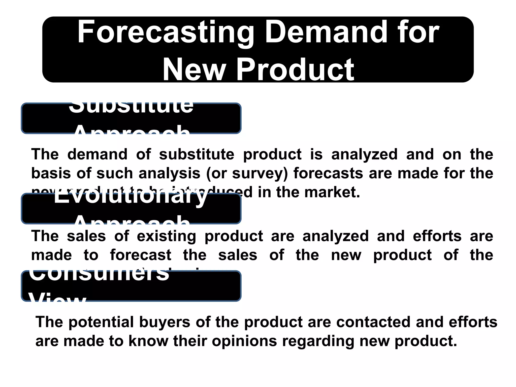 A presentation on Demand forecasting | PPT
