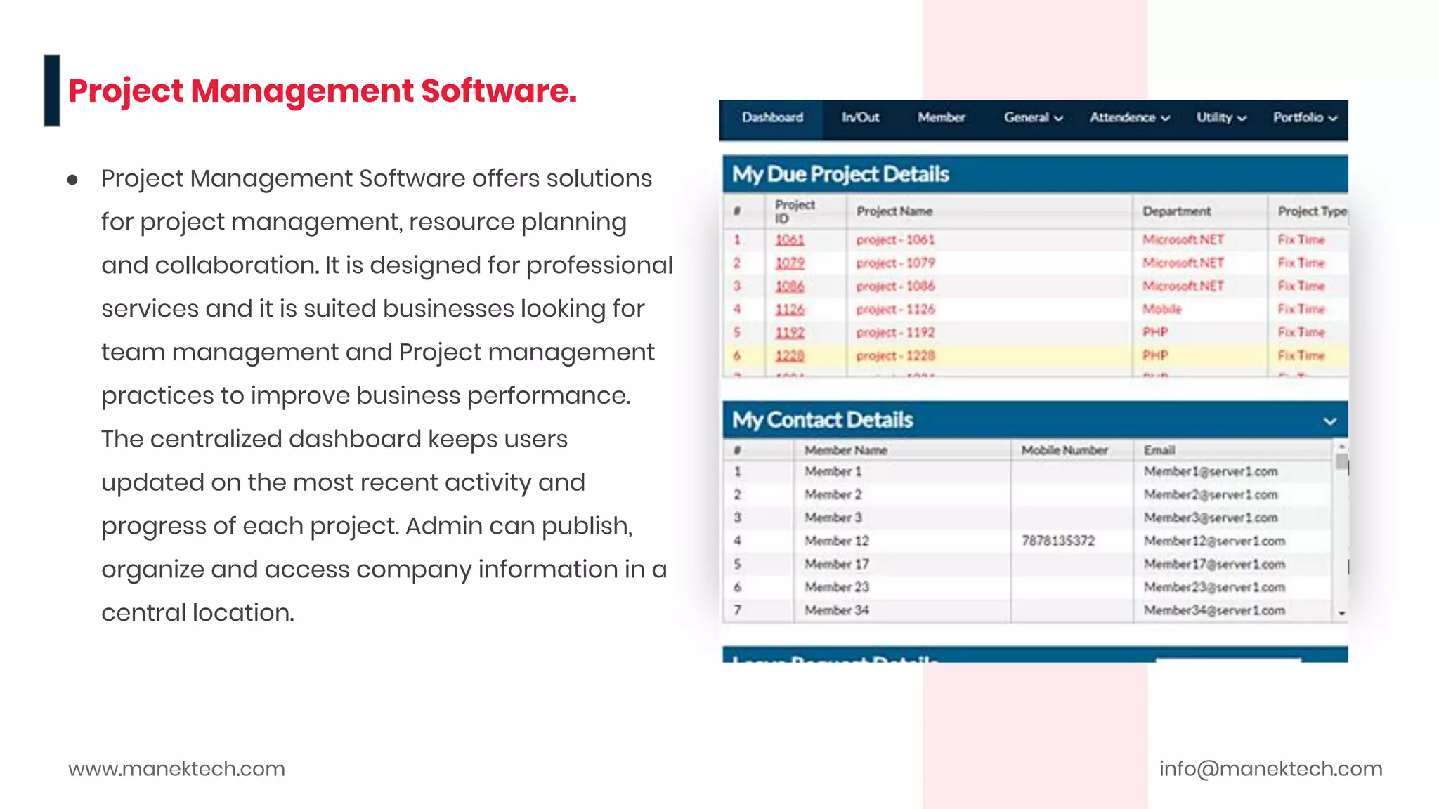 Project management software | PPT