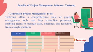 PROJECT MANAGEMENT SOFTWARE TASKROUP.docx