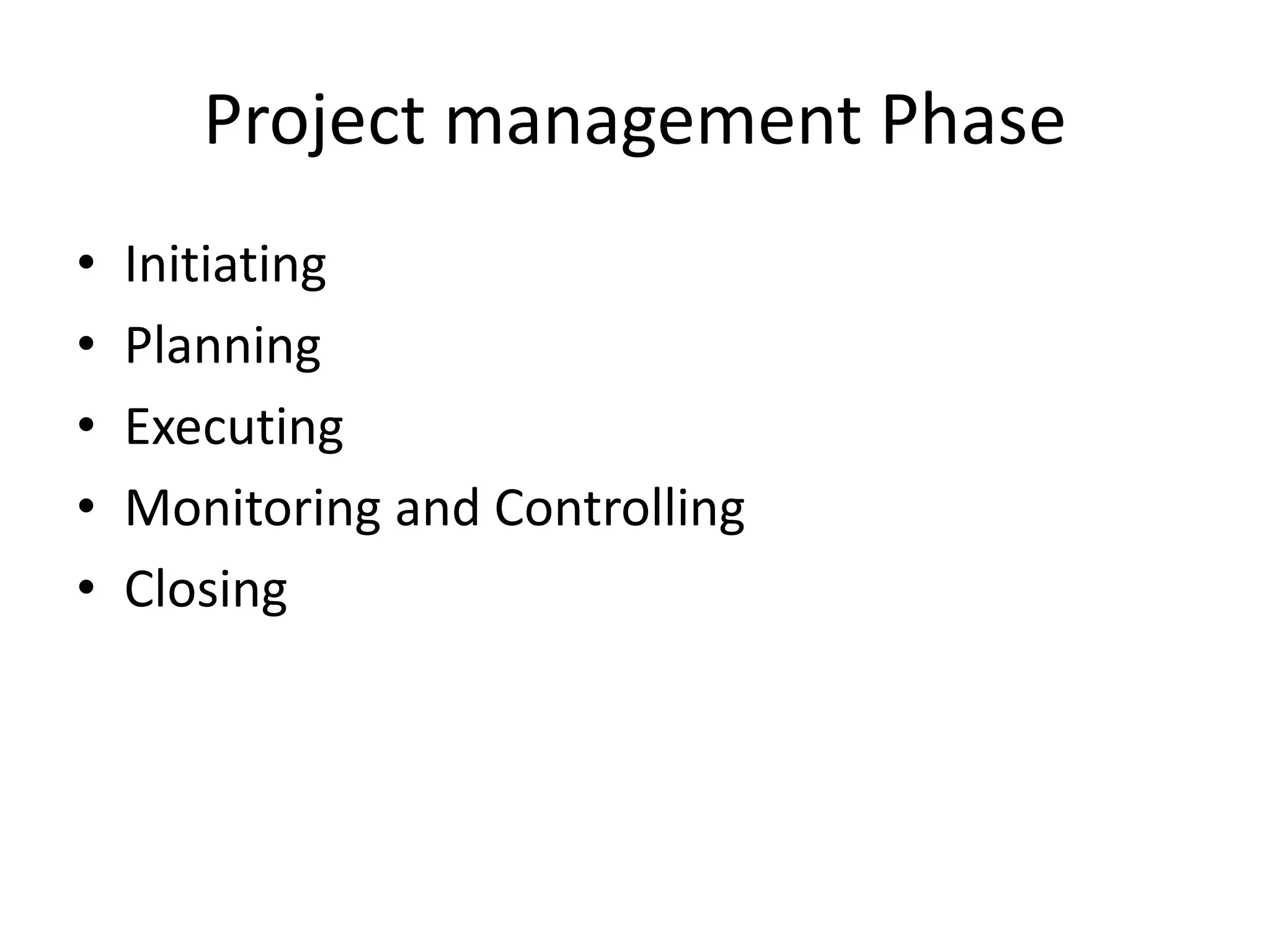 Project management system | PPT