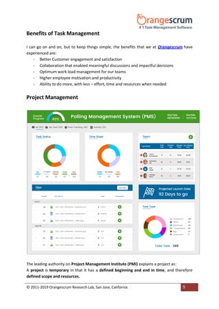 Project Management vs Task Management: What Works Best for You | PDF
