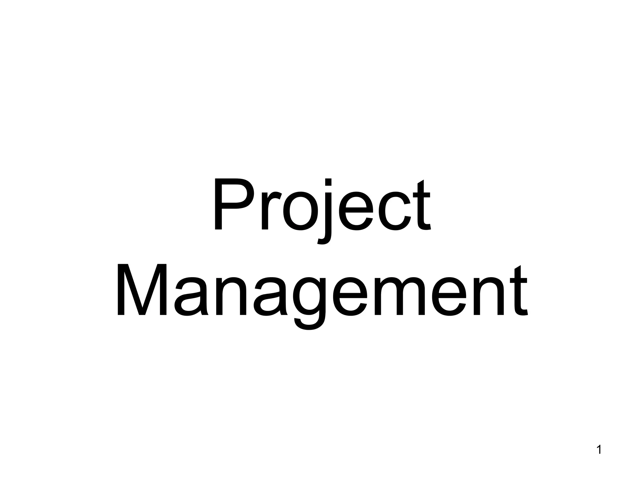 Project Management Techniques | PPT
