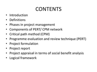Project management techniques | PPTX
