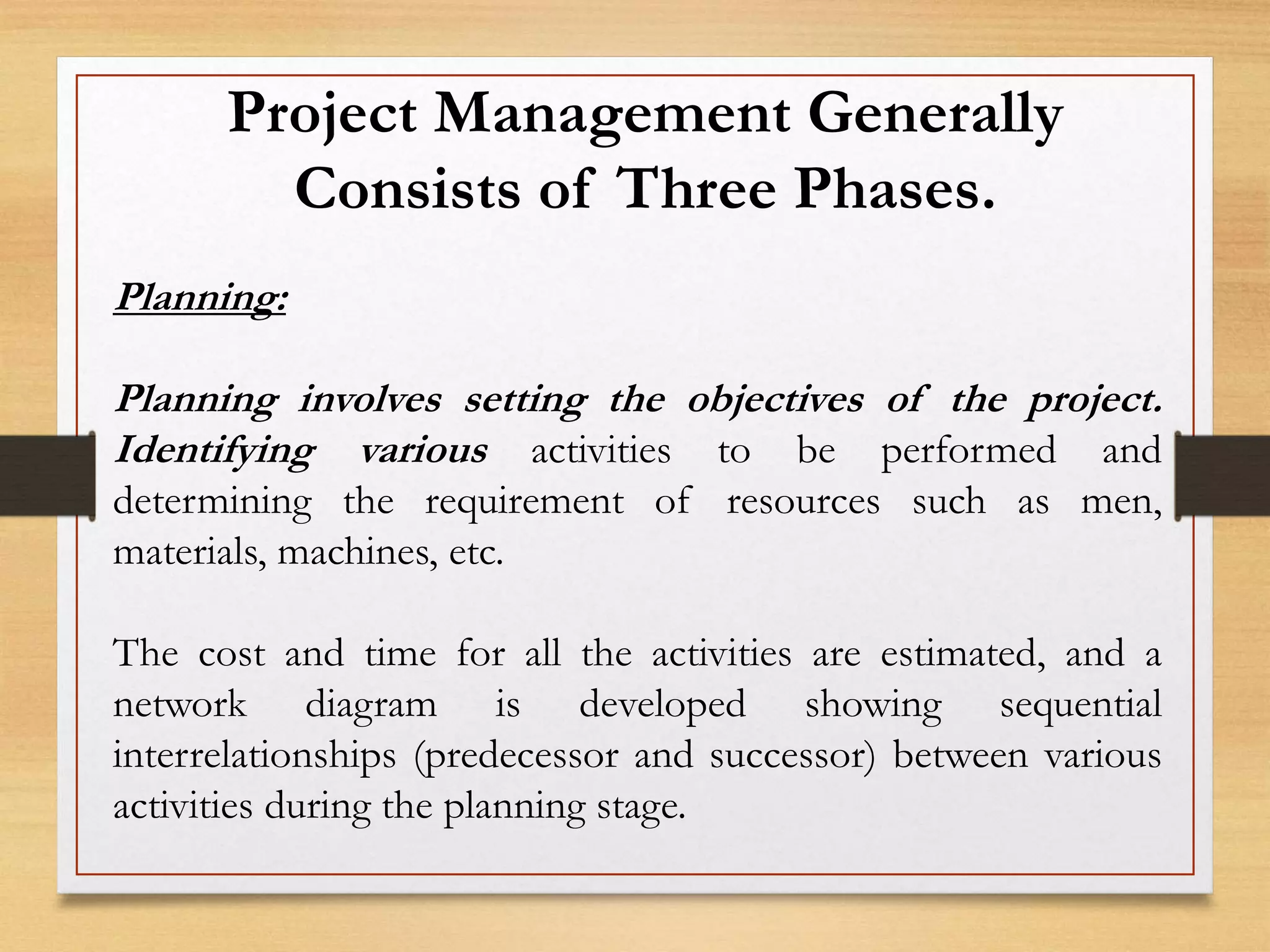 Project Management Techniques ( CPM & PERT Techniques ) | PPTX