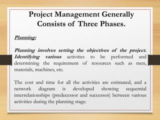 Project Management Techniques ( CPM & PERT Techniques ) | PPTX