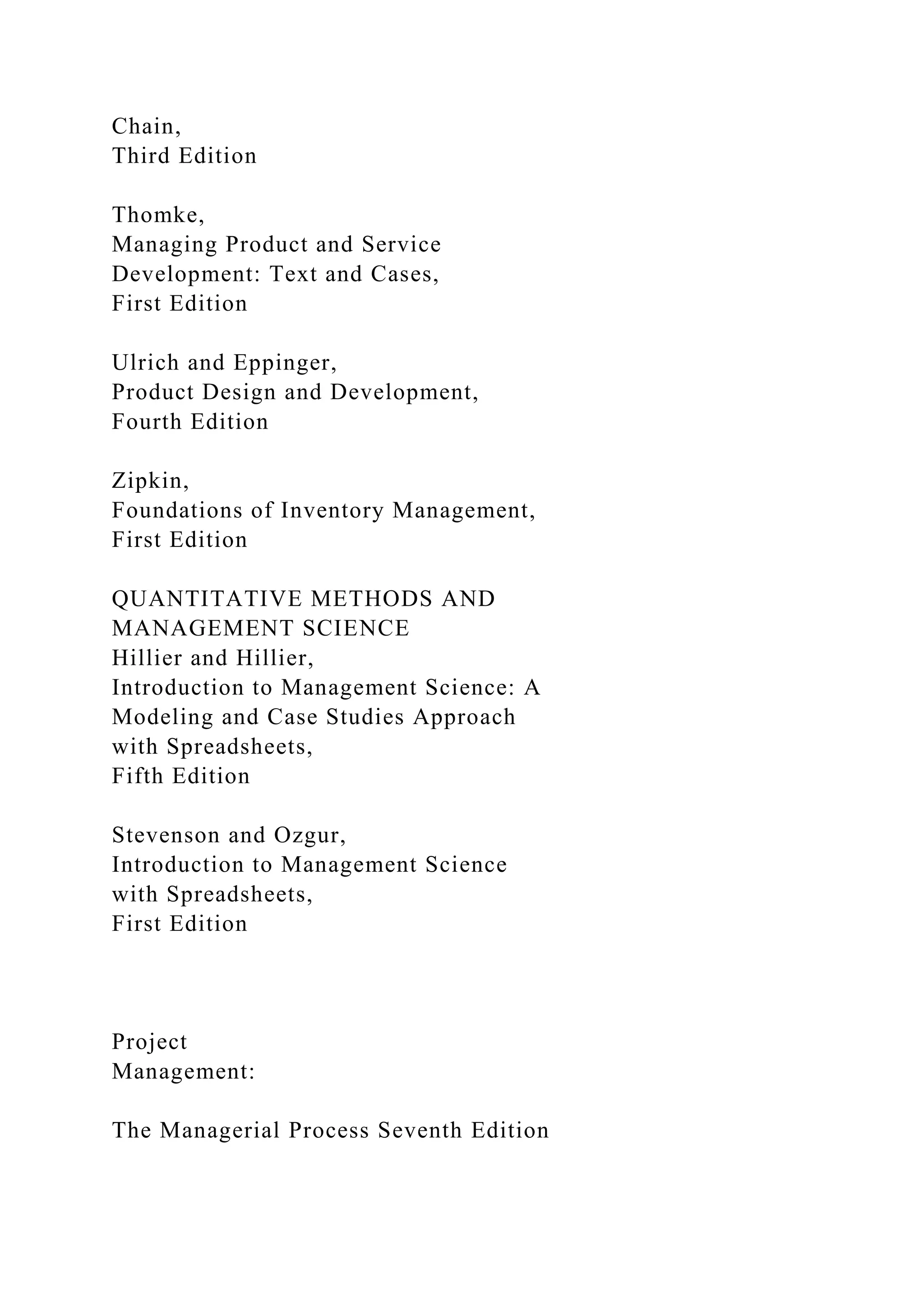 PROJECT MANAGEMENTTHE MANAGERIAL PROCESS 7EERIK W. L.docx