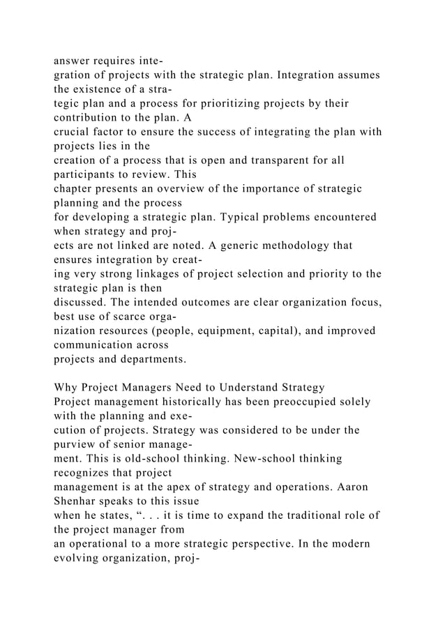 PROJECT MANAGEMENTTHE MANAGERIAL PROCESS 7EERIK W. L.docx | Mechanical ...