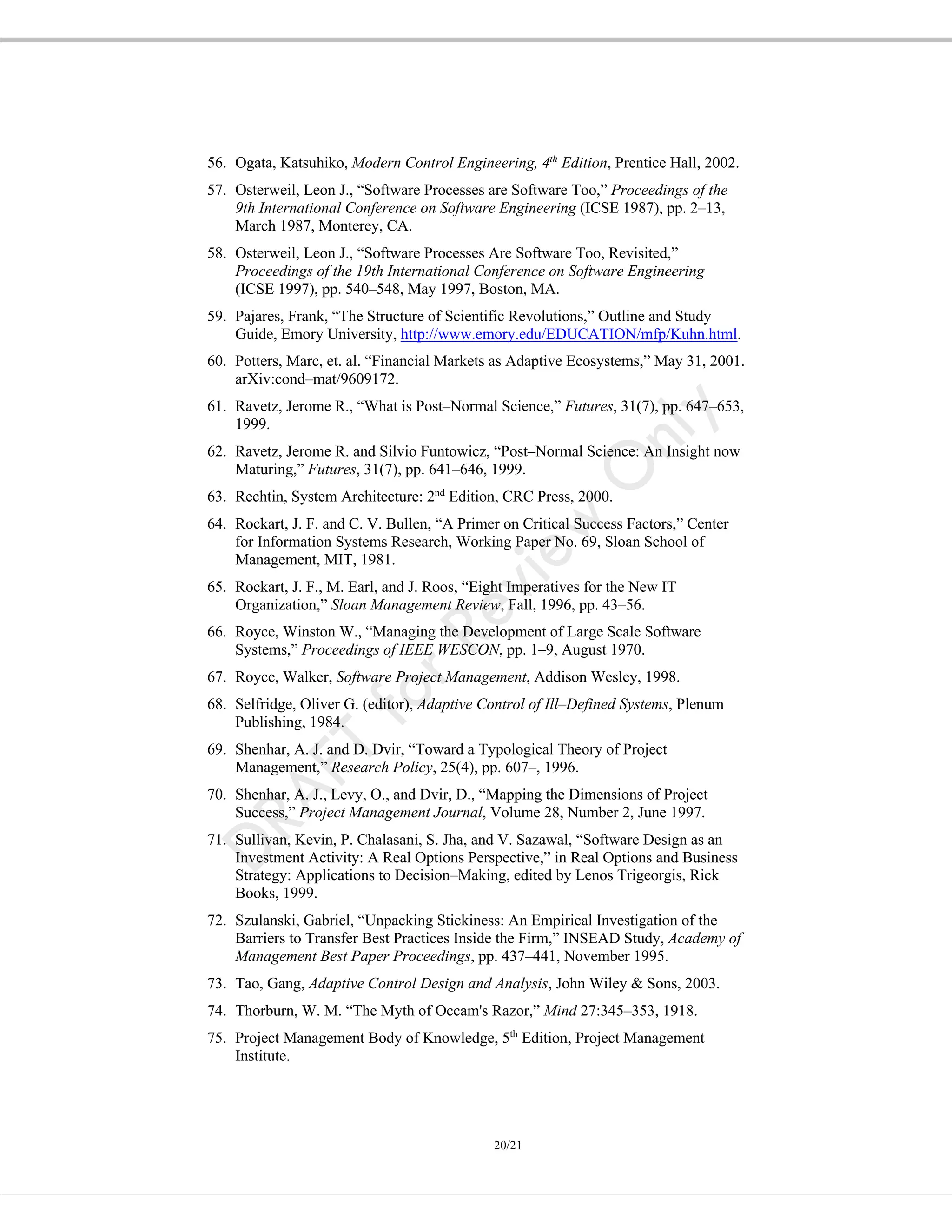 Project Management Theory | PDF