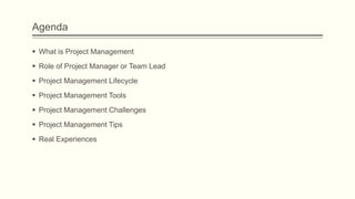 Project management tips and trick | PPT
