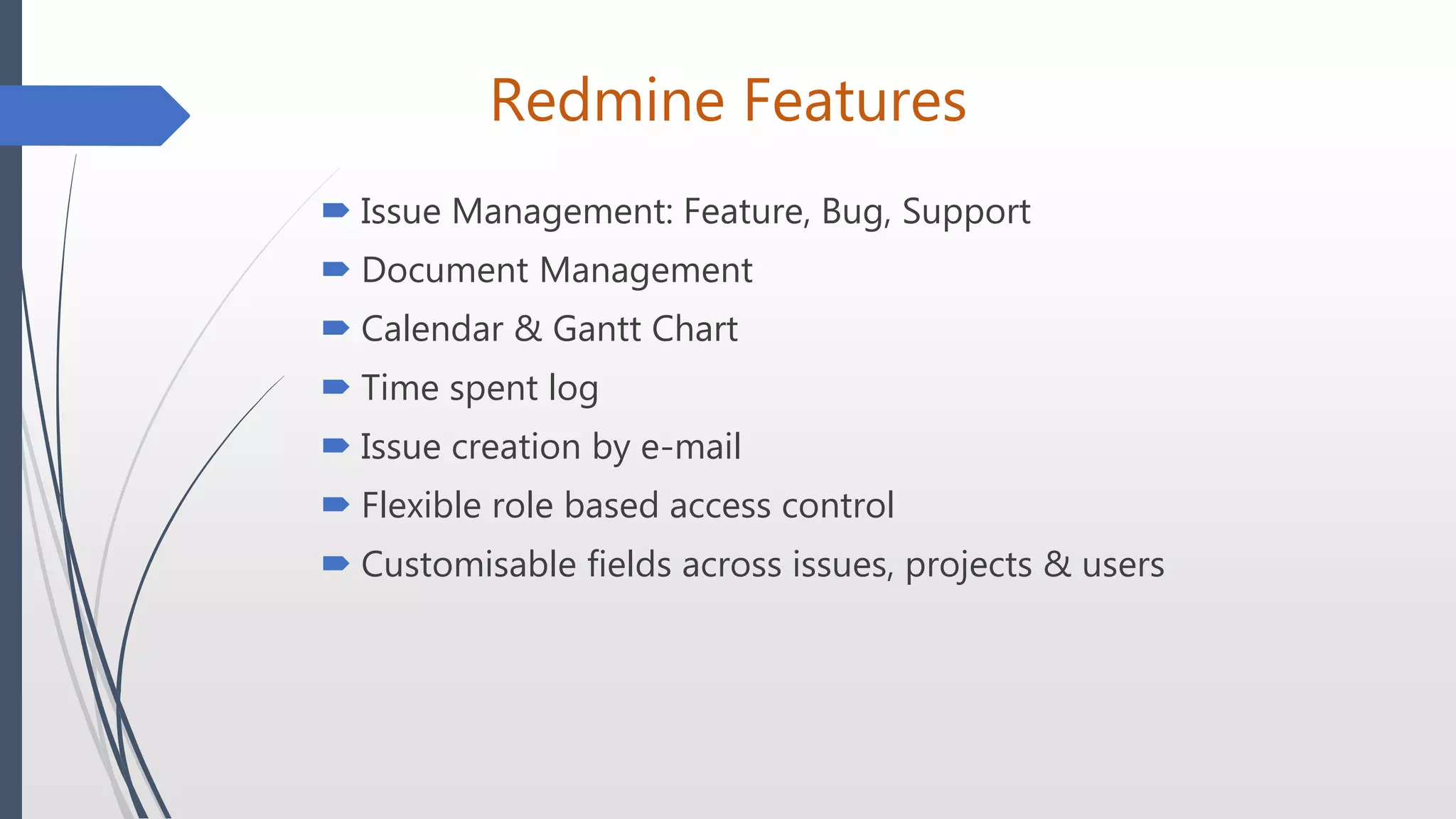 Software Project Management using Redmine | PPT Software Project Management using Redmine | PPT