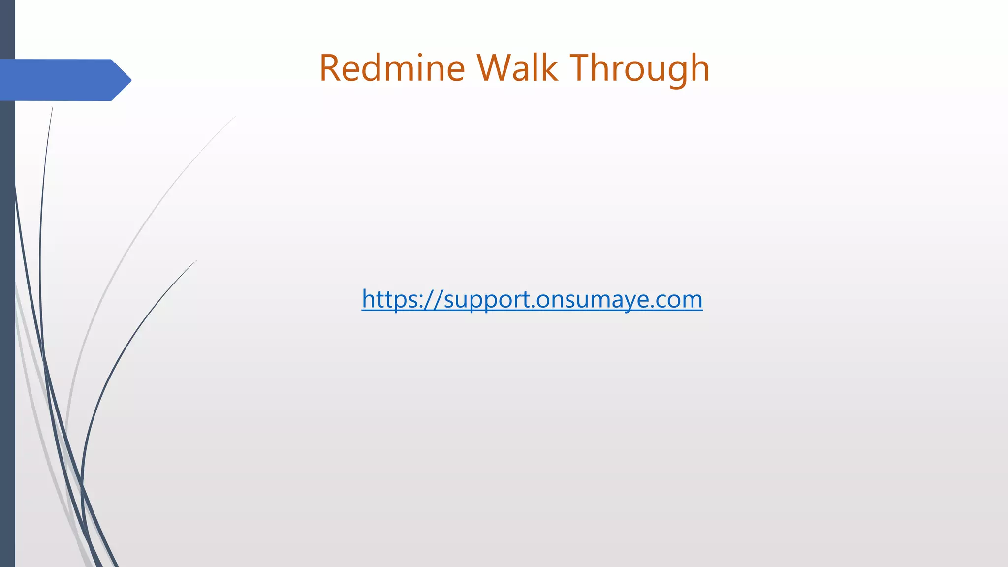 Software Project Management using Redmine | PPT Software Project Management using Redmine | PPT