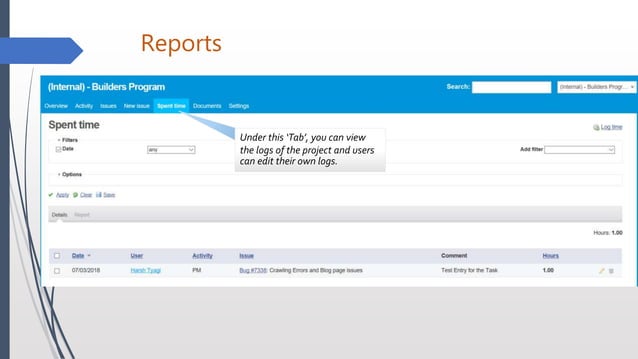Software Project Management Using Redmine Pptx Computer Software And Applications Computing