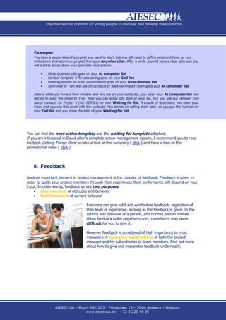 Project management toolkit_manual | PDF