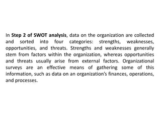 Project Management Tools and Techniques (SWOT- Strength, Weakness ...
