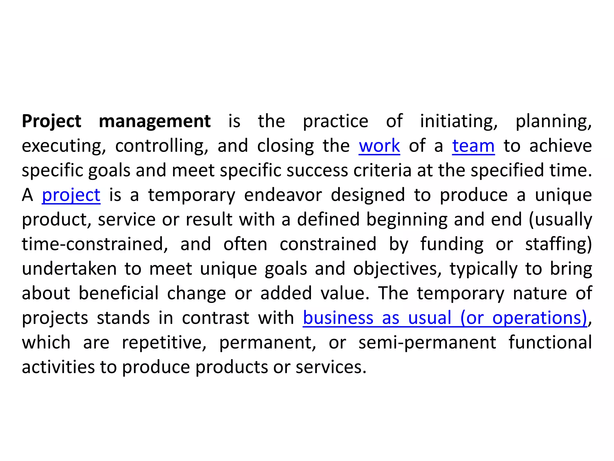 Project Management Tools and Techniques (PERT- Project Evaluation and ...