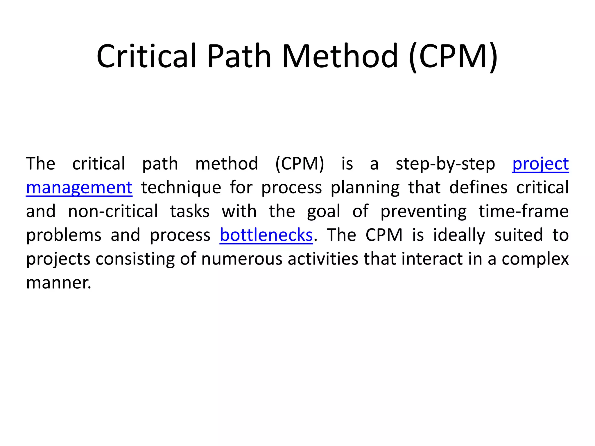 Project Management Tools and Techniques (PERT- Project Evaluation and ...