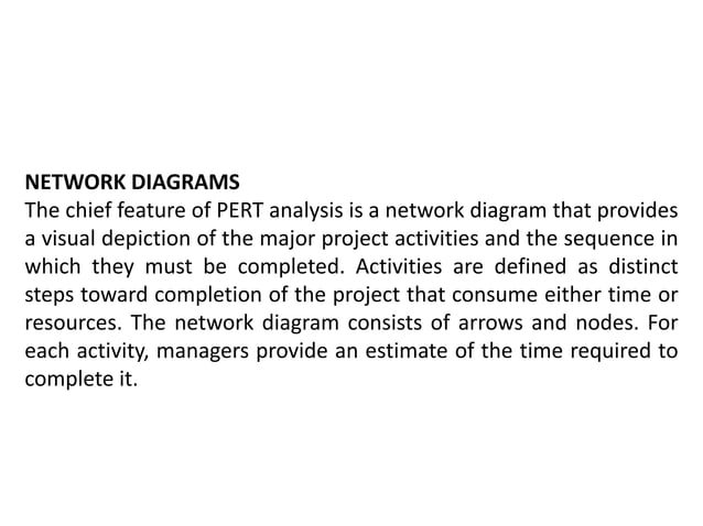 Project Management Tools and Techniques (PERT- Project Evaluation and ...
