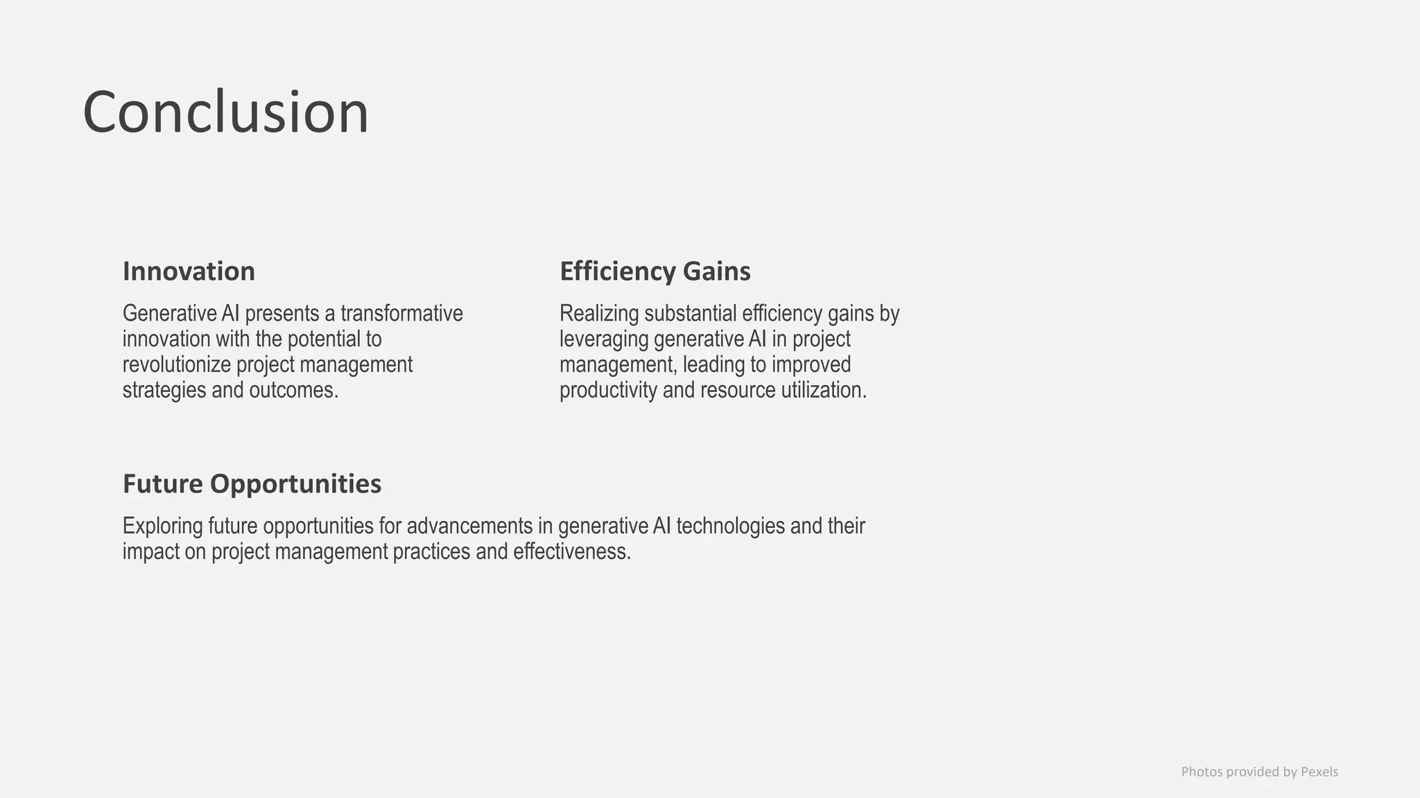 Generative Ai In Project Management Trends Pptx