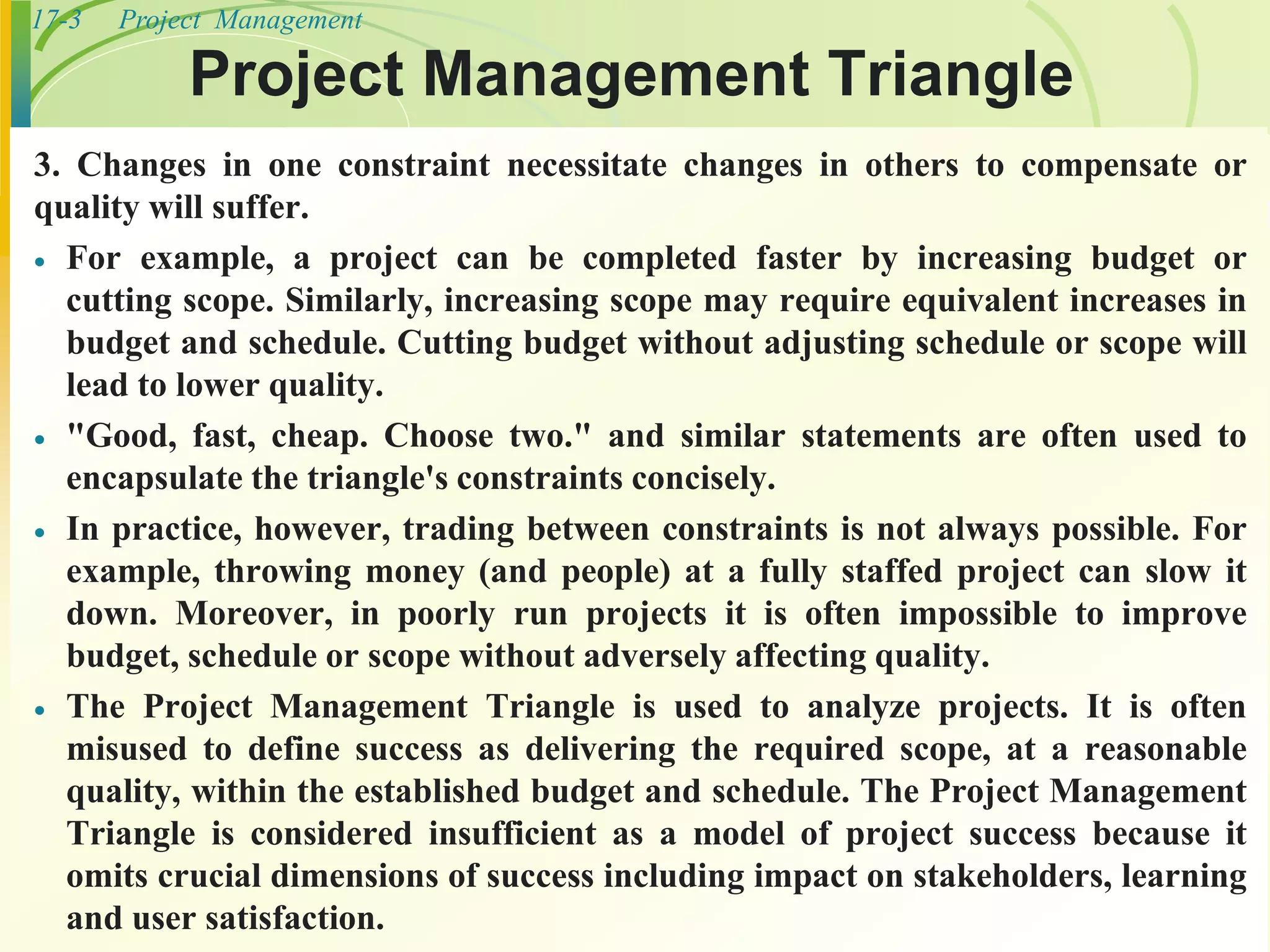 Project Management Triangle.ppt