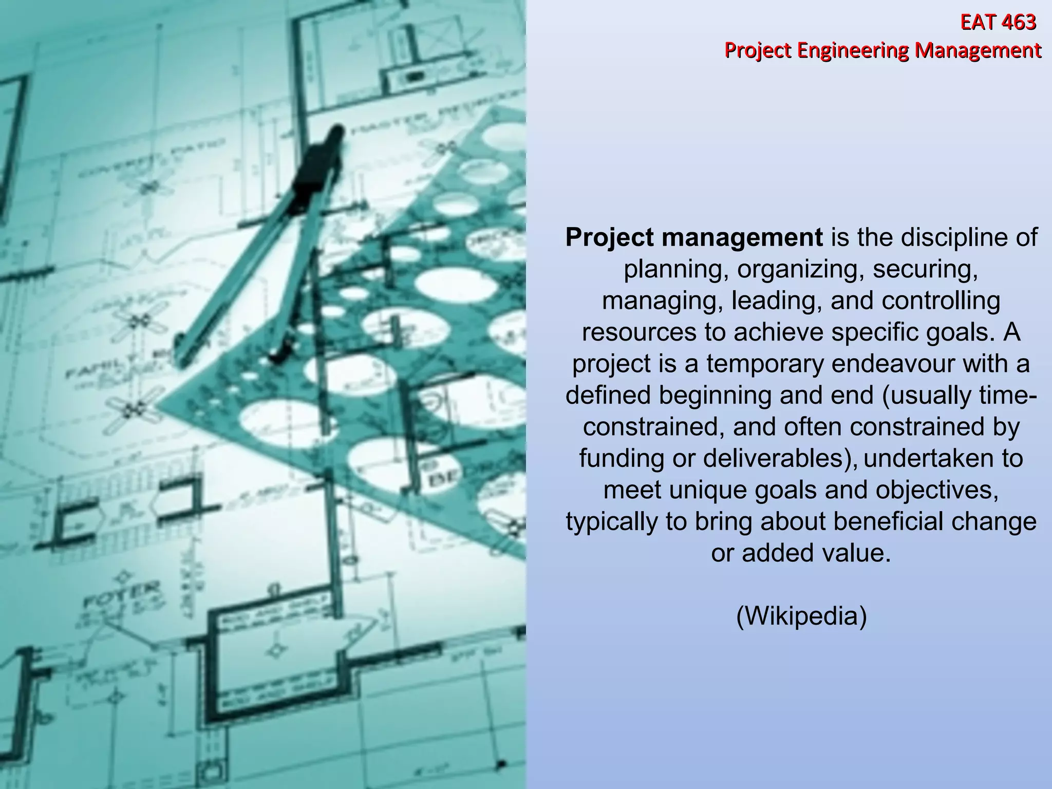 Project Management UniMAP | PPT