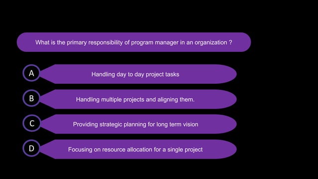Project Manager vs Program Manager - What’s the Difference ? | Project ...