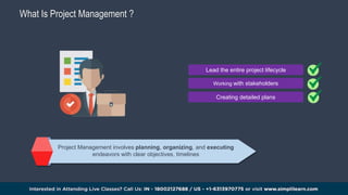 Project Manager vs Program Manager - What’s the Difference ? | Project ...