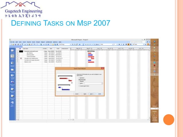 Project management with ms project 2007 | PPT