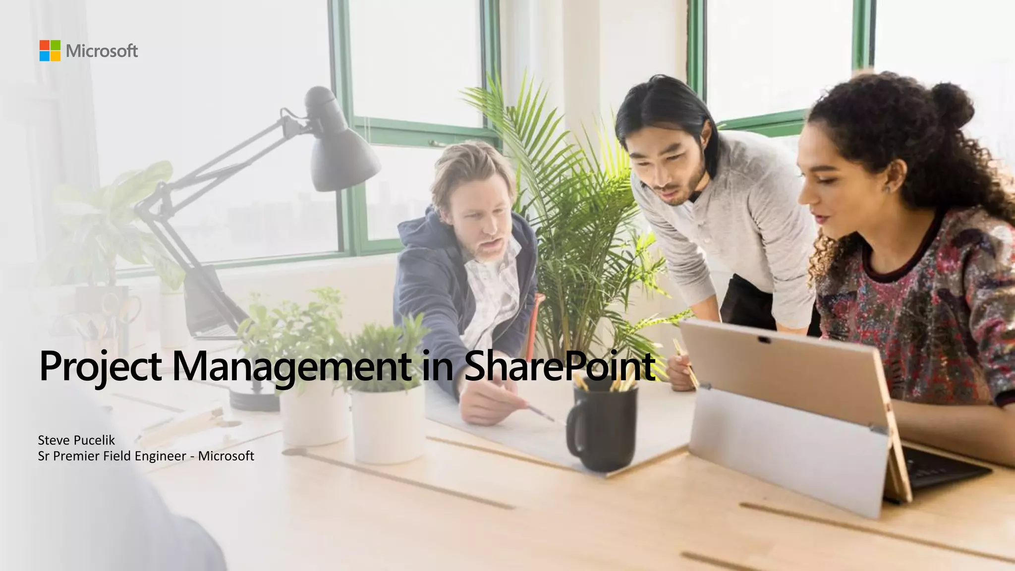Project Management With SharePoint | PPT