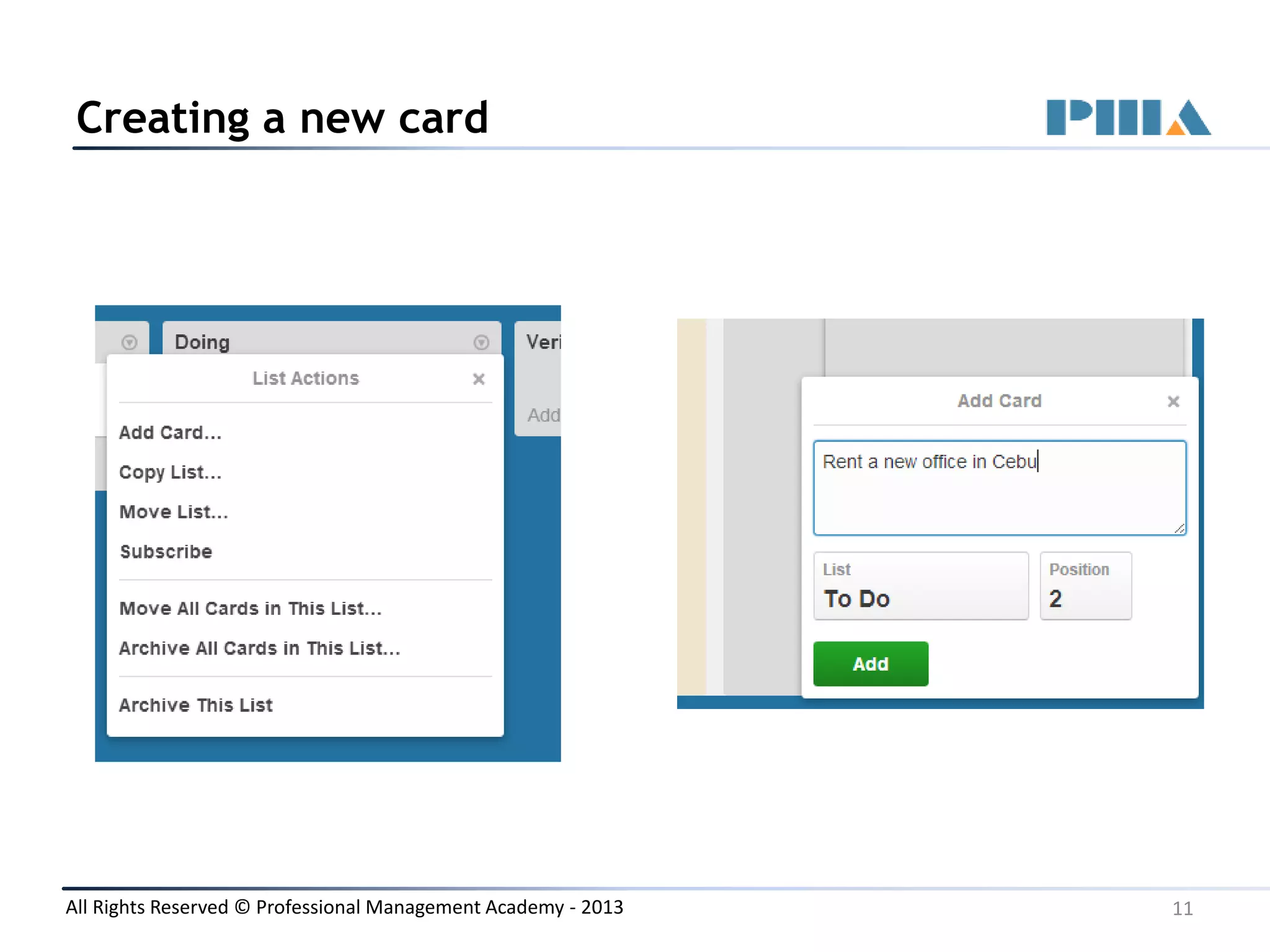 Project management with trello 101 | PPTX