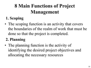 PROJECT MANAGEMNET LECTURE 1.ppt