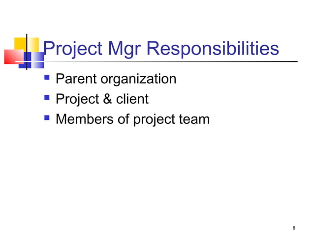 Project manager | PPT | Career Advice | Careers