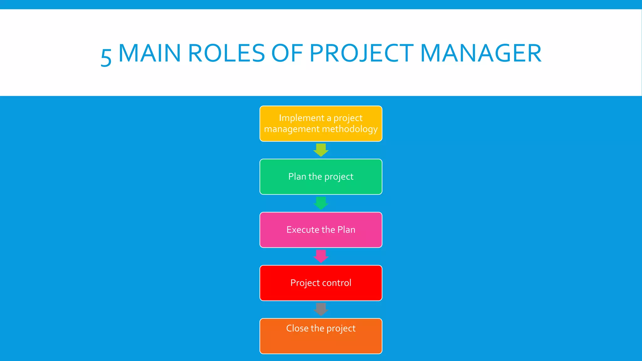 Role and Responsibilities of Project Manager | PPTX