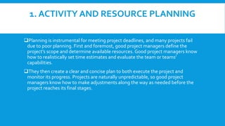 Role and Responsibilities of Project Manager | PPTX