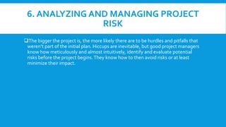 Role and Responsibilities of Project Manager | PPTX