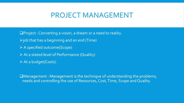 Role and Responsibilities of Project Manager | PPTX | Executive ...