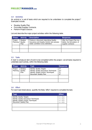 Project manager project-plan-template-cm | DOCX