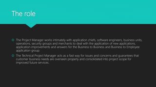 Project manager time warner | PPTX | Business | Business and Finance