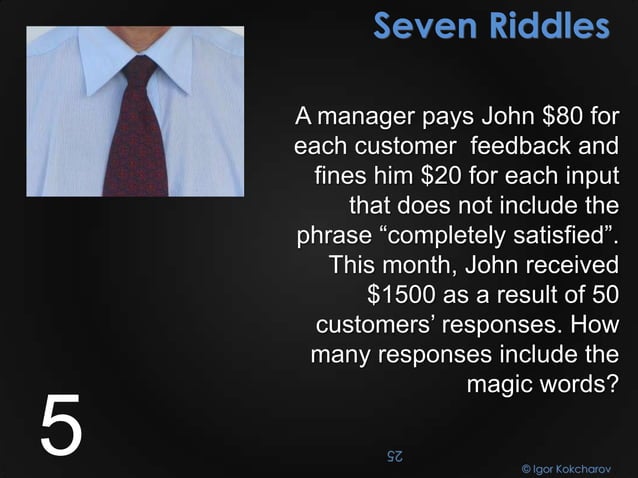 Project Manager 7 Sins 7 Jokes 7 Riddles | PPTX | Games and Puzzles ...