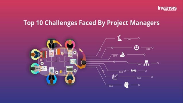 Top 10 challenges faced by Project Managers | PPTX