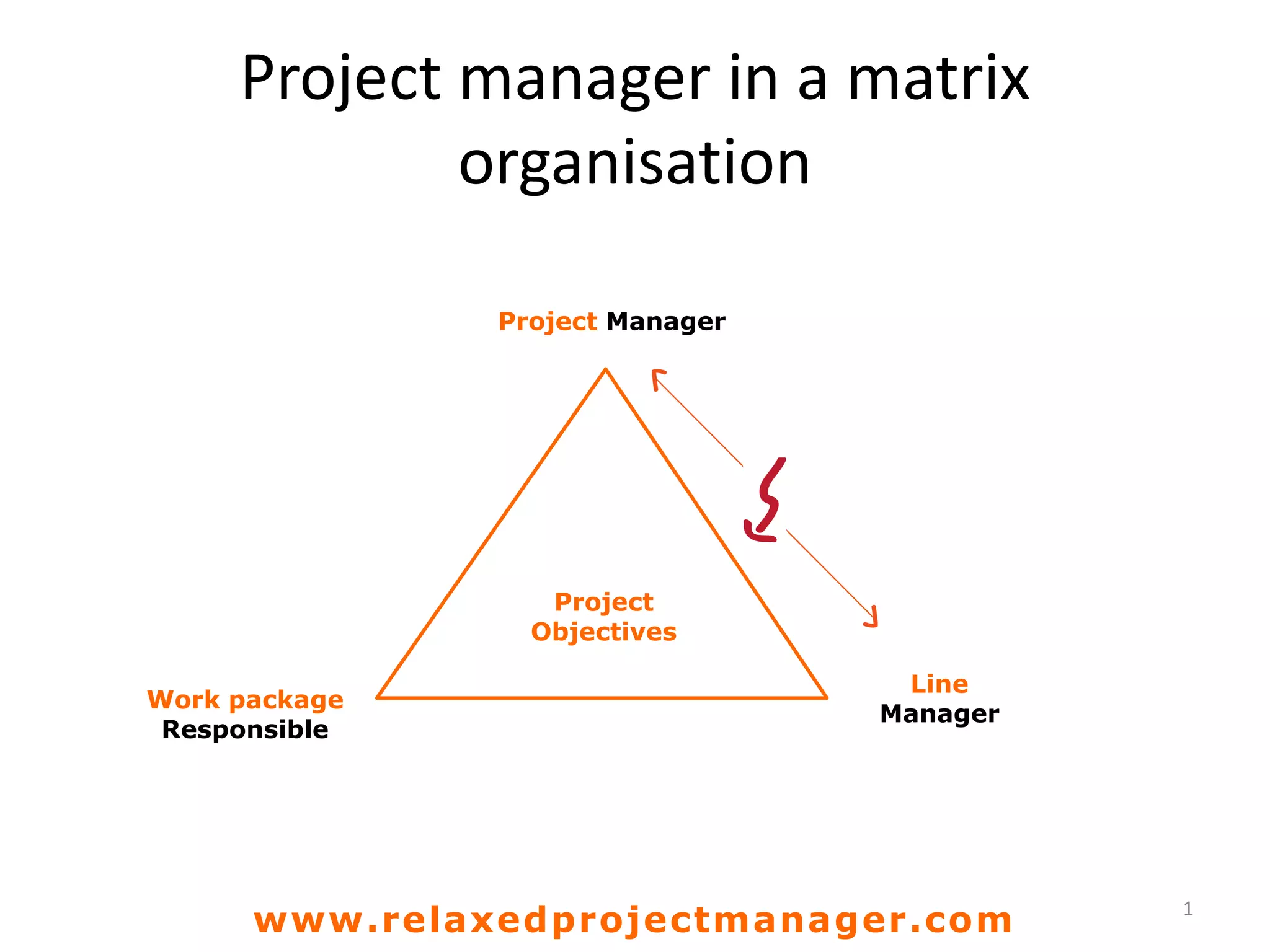 Projectmanager in a matrix organisation | PPT