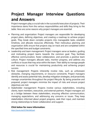 Project Manager Interview Questions and Answers.docx