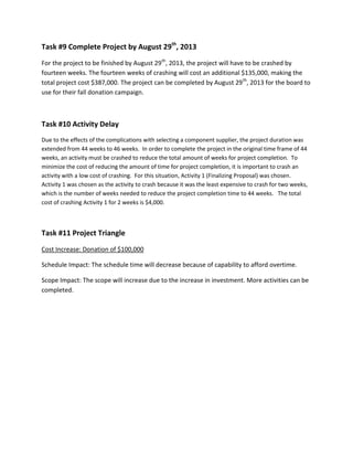 Project managment | DOCX