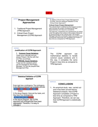 Project mangement chp 1 12 | PDF