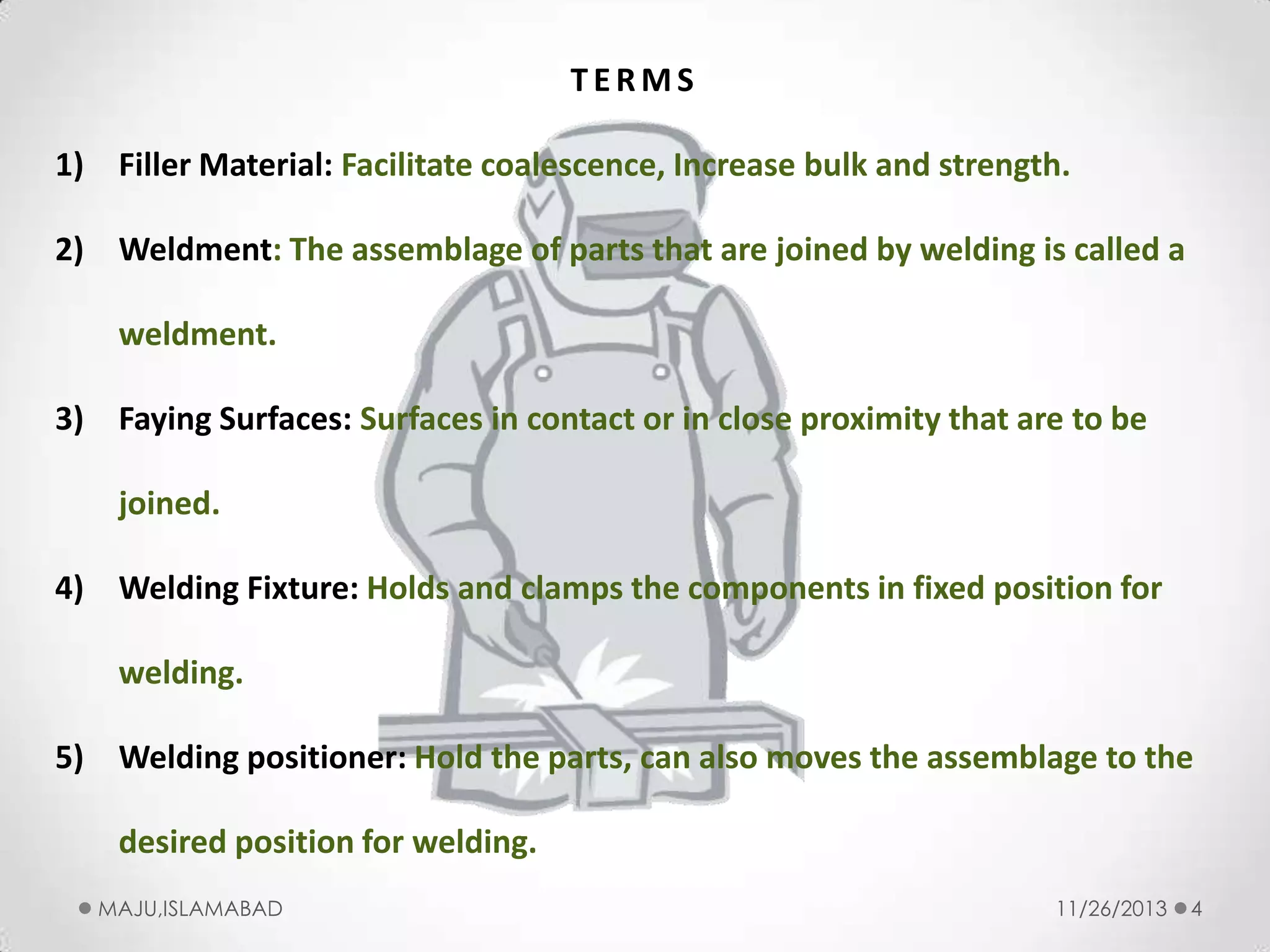 Fundamentals of Welding | PPTX