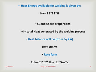 Fundamentals of Welding | PPTX