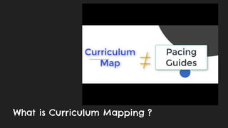 Project map curriculum map development guide | PPT